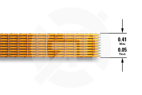 9 Way, Kapton Insulated - Ribbon Cable